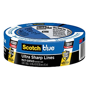 Scotch 2098-36CC-XS ScotchBlue Original Painters Tape, 1.41" Width, Blue