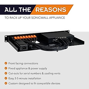 Rackmount RM-SW-T10 Rack Mount Kit For Sonicwall Rmkt 270 / 370 / 470 Rack Mount Kit