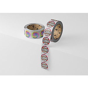 150 Build Your Own Stickers/Labels - Any Design + Logo - Personalize Your own Business Stickers - Multi Shapes, Sizes, Backgrounds, Text Stickers - Gloss/Matte Labels (2 inch Circle)