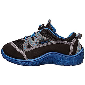 Northside Brille II Hiking Boot, Black/Blue, 6 M US Toddler