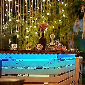 Feit Electric TAPE16/RGBW/AG/RP 100 Watt Equivalent WiFi Dimmable, No Hub Required, Alexa or Google Assistant LED Smart Light Tape Strips