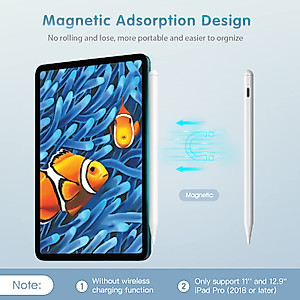 Stylus Pencil for iPad 10th Generation with Tilt Sensitive Magnetic Design Compatible with 2018 and Later Model Apple iPad 9th/8th Gen,iPad Pro 11/12.9 Inch,iPad Mini 5th/6th,iPad Air 5th/4th/3rd Gen