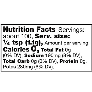 Aromasong Low Sodium Sea Salt 100% Natural Fine Grain Dead Sea Potassium Chloride with Dead Sea Salt, 39 oz (1106 g)