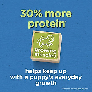 Trase A Puppy Chow Complete Dry Dog Food, High Protein with Farm-Raised Real Chicken, 4 lb Bag, Healthy Growth, Balanced Nutrition, Essential Vitamins and Minerals, Premium Puppy Formula