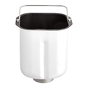 Amazon Basics 2 Pound Non-Stick Bread Making Machine, White