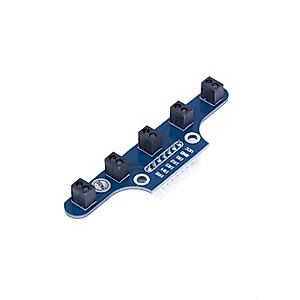 pzsmocn Tracking Module/Tracker Sensor, Infrared Line Tracking for Robot / 5-ch ITR20001/T Infrared Detector