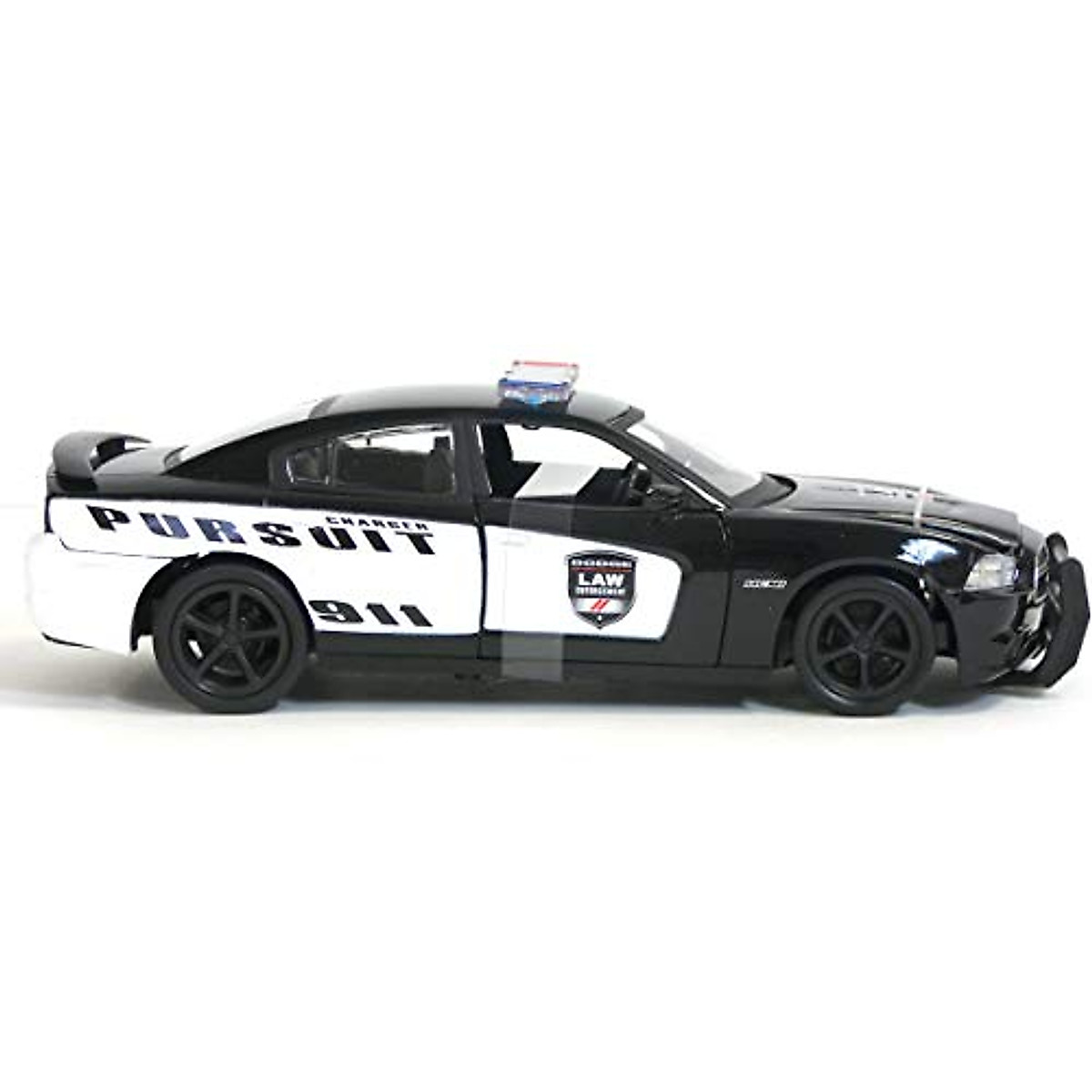 New Ray Dodge Charger Pursuit Diecast Police Car 1/24 Scale