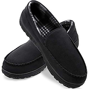shoeslocker for Men Slippers Black Size 11