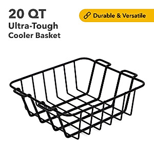 RTIC 20 QT Original Hard Cooler Basket Tray Insert Accessories Perfect for Organization