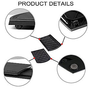 2 PCS kitchen sliding caddy,countertop sliders for kitchen appliances, sliding appliance tray for countertop, Blenders and Air Fryer, Appliance Slider for Coutertop with Rolling Wheels