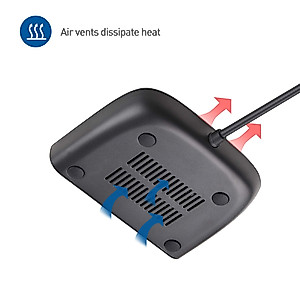 Cable Matters USB C to 4-Port Gigabit Ethernet Switch for Network Sharing on The Move (Thunderbolt Ethernet Splitter, USB C Network Switch, USB C Gigabit Switch) Compatible with Thunderbolt 4 / USB 4