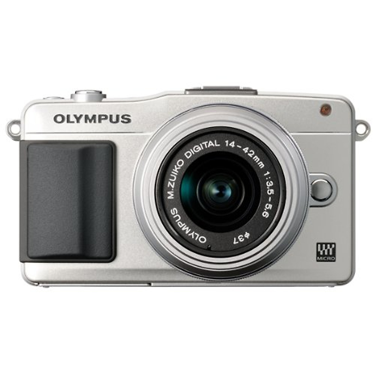 Olympus E-PM2 Mirrorless Digital Camera with 14-42mm Lens (Silver) (Old Model)