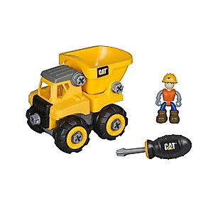 Toy State Caterpillar CAT Junior Operator Dump Truck Construction Vehicle