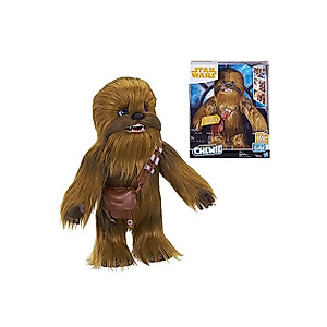 Star Wars Ultimate Co-Pilot Chewie Interactive Plush Toy, Brought to Life by FurReal, 100+ Sound-and-Motion Combinations, Brown, Standard
