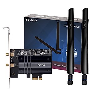 WiFi 6 AX200 PCI-E WiFi Card BT5.2 Dual Band AX3000Mbps Desktop AX200NGW 802.11ax 5Ghz 2.4Ghz 160MHz MU-MIMO Next-Gen Wireless Network Adapter for Gaming Fans OFDMA Miracast Only Support Windows 11 10