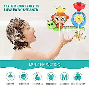 Bath Toys for Toddlers 1-3 Age 1 2 3 4 Year Old Boys Girls Toddler Bath Tub Toys for Kids Baby Infant Water Bath Tub Toys