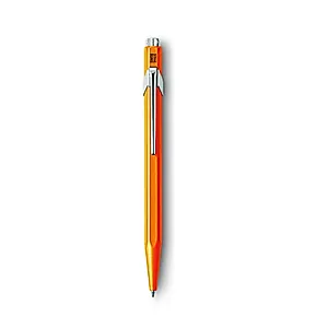 CREATIVE ART MATERIALS Caran D'ache Ballpoint Pen Metal Fluor Orange (849.030)