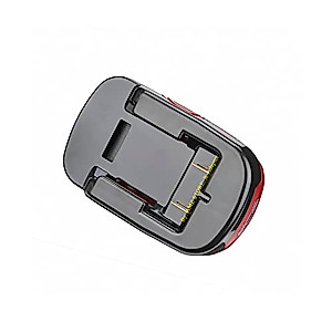 X-Adapter 1x Adapter Only Fits Craftsman 19.2v Old Style Cordless Tools Compatible with V20 New 20v Lithium Batteries -, BLACK&RED