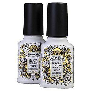 Poo-Pourri Before-You-Go Toilet Spray Bottle, Original Scent, 2 Fl Oz (Pack of 2)