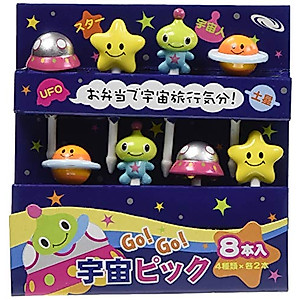 Torune Food Picks Bento Lunch Box, Assorted