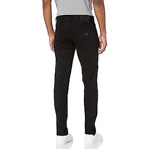 A|X ARMANI EXCHANGE mens 5 Pocket Stretch Twill Skinny Denim Jeans, Black, 32 US