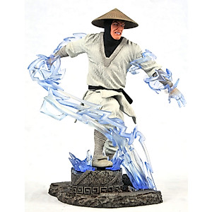 Diamond Select Toys Mortal Kombat Gallery: Raiden PVC Figure, 10 inches