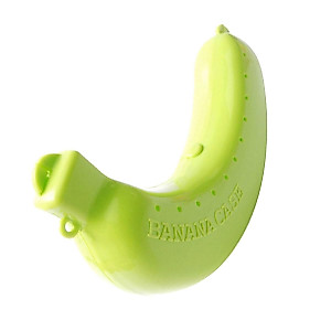 Banana Case Cute Carrier Storage Box Plastic Banana Saver Protector Box Essential Holder Banana Keeper Container Storage for Outdoor Travel Banana Holder