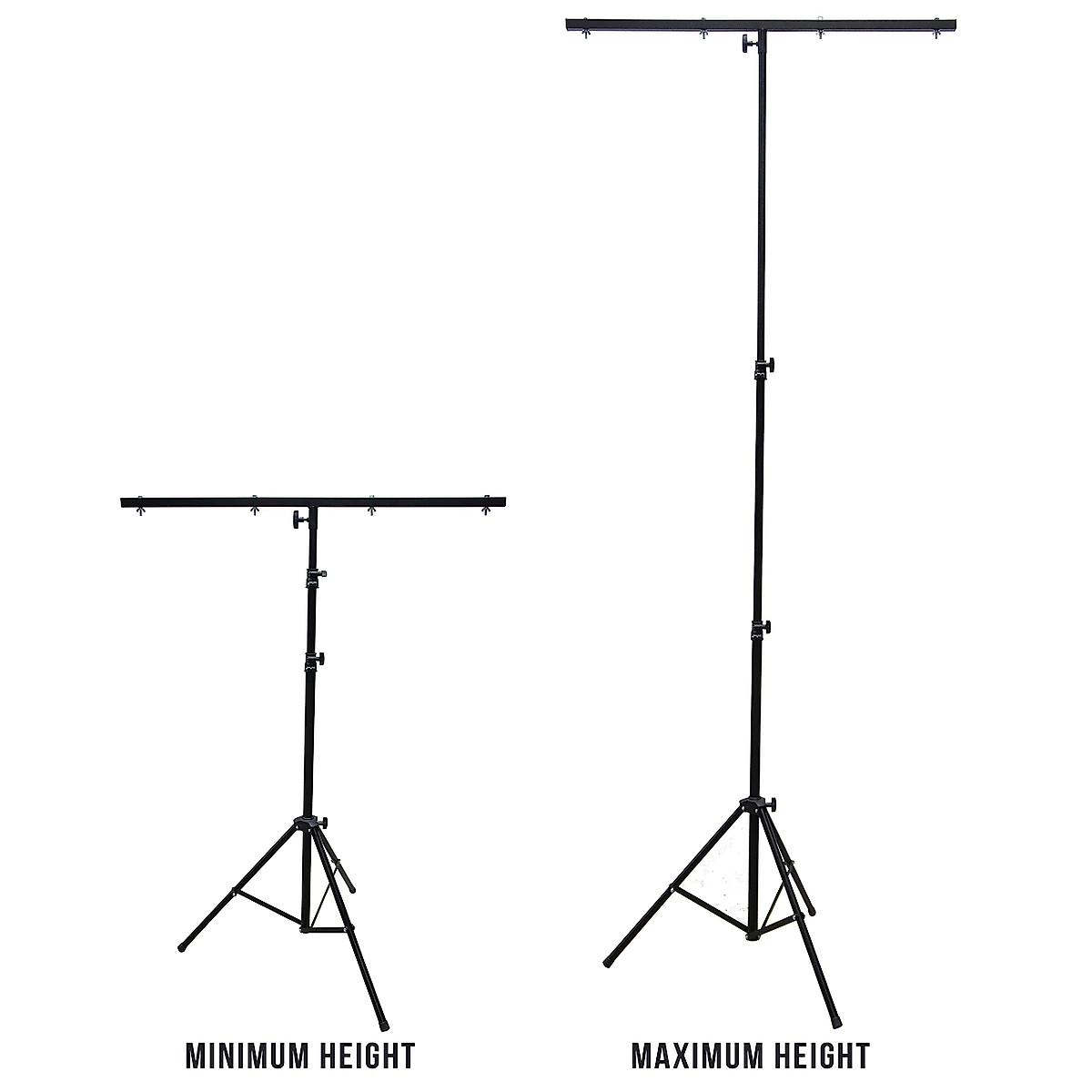 Harmony Audio HA-TBARSTAND Pro Audio DJ Lighting Tripod & T-Bar Light Stand