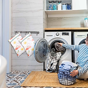 3 Pcs Mesh Laundry Bag, 11.8x15.7inch Colorful Laundry Wash Bag with Zipper for Blouse Stocking Sweater Delicates Travel Storage Bag,Garment Protection