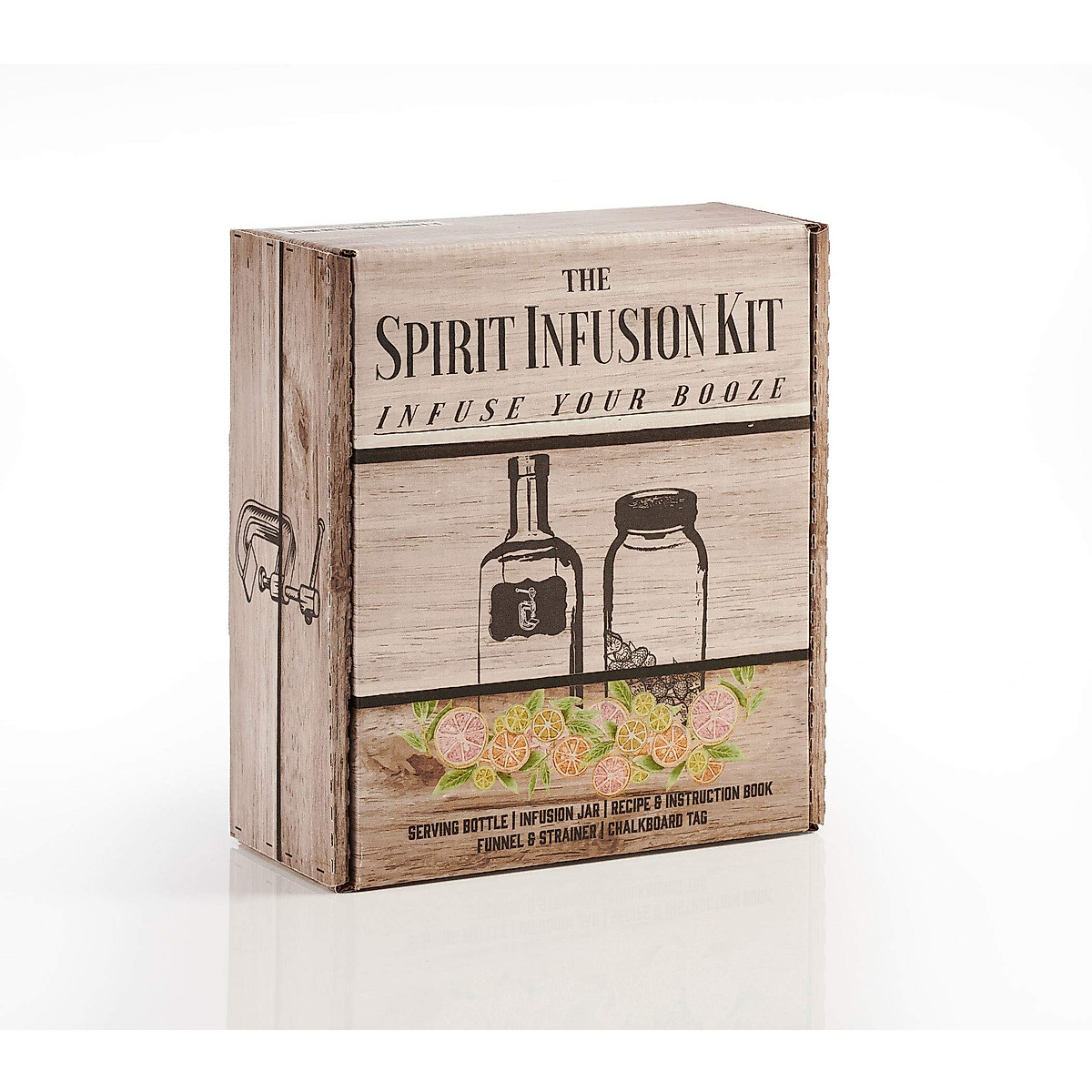 Spirit Infusion Kit - Infuse Your Booze - Alcohol Infusion Kit with Recipes to Make Over 70 Flavored Vodkas. This Liquor Infusion Kit Makes a Great Cocktail Gift!