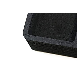 Polar Whale Large Flatware Silverware Drawer Organizer Premium Dividers for Cutlery Forks Knives Spoons Serving Utensils Non-Slip Waterproof Tray Insert 16 X 18 Inches 8 Slot Extra Deep