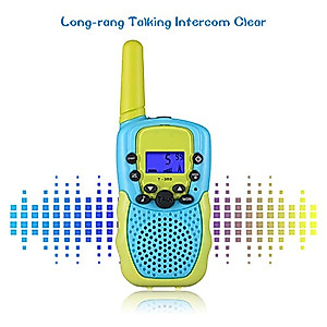 Selieve Toys for 3-12 Year Old Boys Girls, Walkie Talkies for Kids 22 Channels 2 Way Radio Toy with Backlit LCD Flashlight, Easter Basket Stuffers, 3 Miles Range for Outside, Camping, Hiking