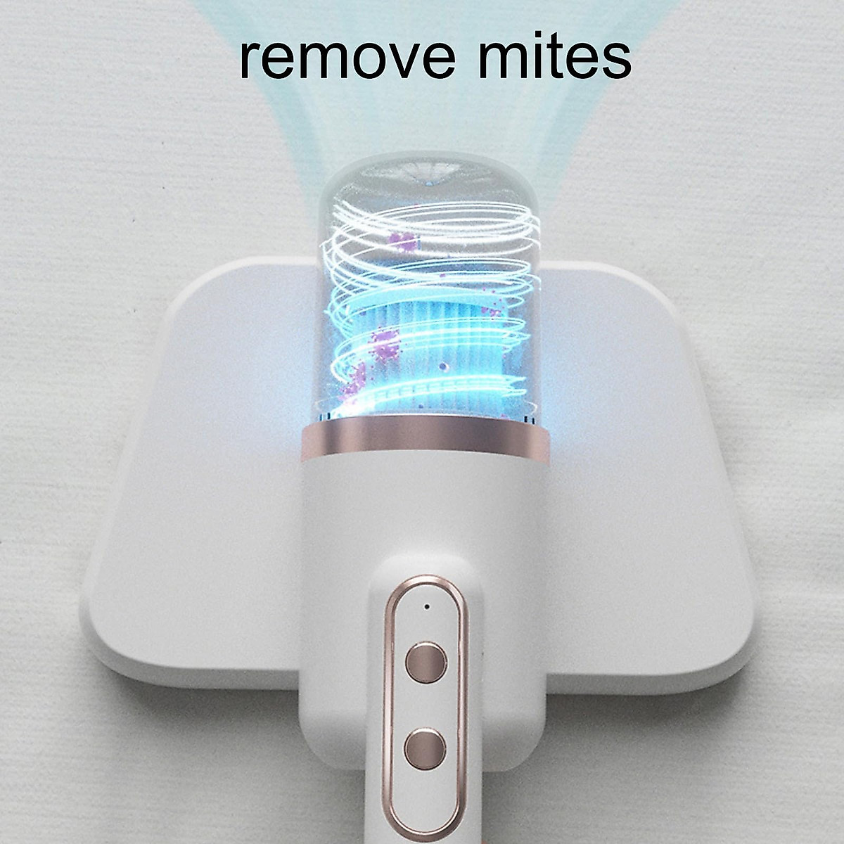 Onetothee Upgraded Uv Mattress Vacuum Cleaner, Strong Handheld Uv Vacuum Cleaner, Portability Convenient Cleaning, Bed, Mattress, Pillow, Sofa, Couch (Sky Blue)