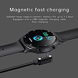 Kimnix Smart Watch, Smartwatch for Men Women IP68 Waterproof Activity Tracker,1.32HD Full Touch Screen Heart Rate Monitor Pedometer Sleep Monitor for Android iOS Phones…