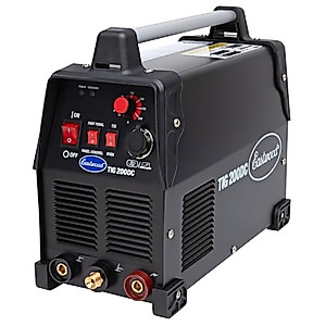 Eastwood 200 Amp DC TIG Welder Machine for Thin & Heavy Gauge Steel | Heavy Duty Multi Purpose Welding Machine | Perfect for TIG Welding and DIY Projects | 110/240V NEMA 6-50R Plug