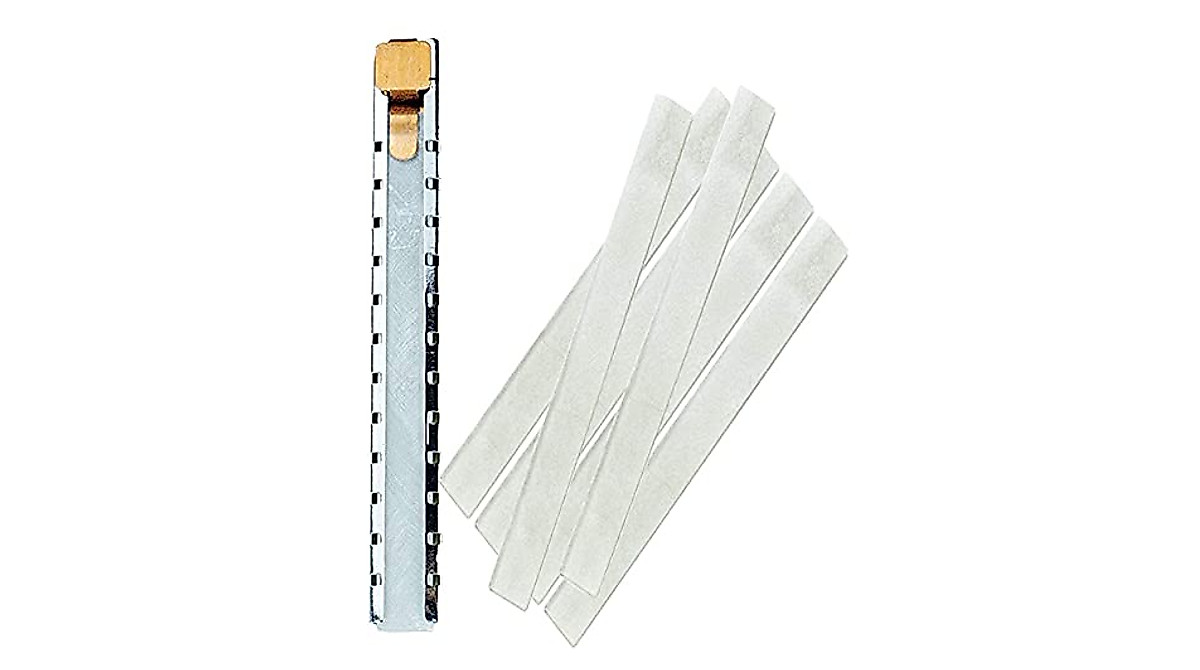 Premium Flat Soapstone Holder & 18 Soapstones for Marking