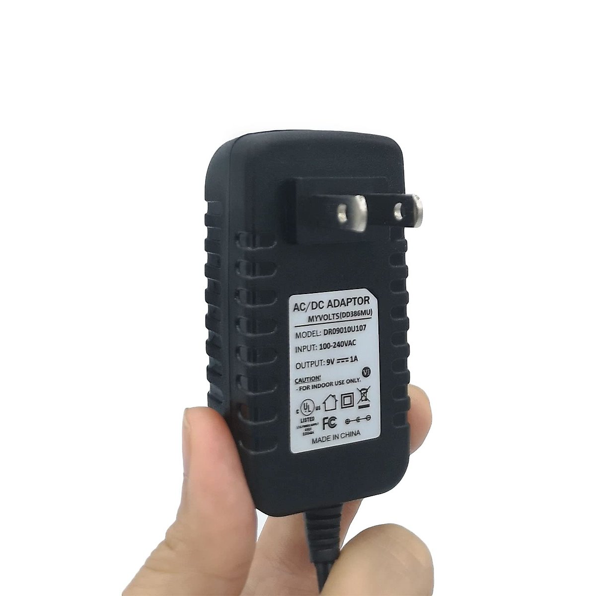 MyVolts 9V Power Supply Adaptor Compatible with/Replacement for Sega Master System I, Master System II Game Console - US Plug