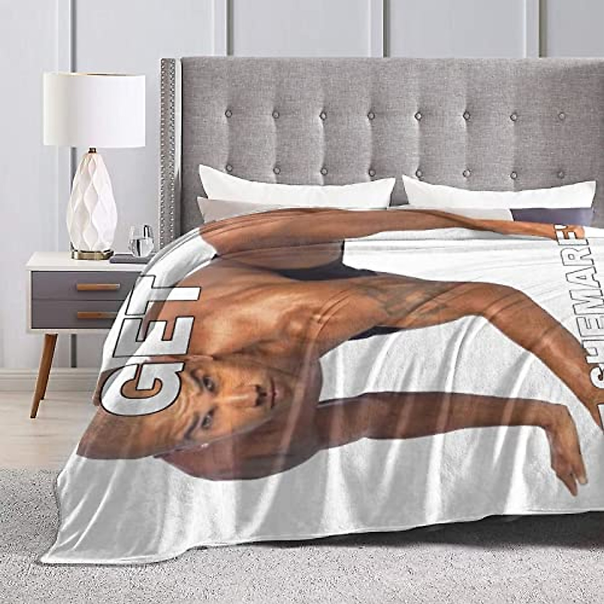 Shemar Moore Blanket Ultra-Soft Micro Fleece Blanket Warm Cozy Plush Bed Blanket Lightweight Sofa Throw Blanket
