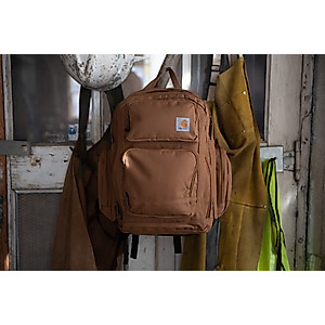 Carhartt 35L Triple-Compartment Backpack Carhartt Brown
