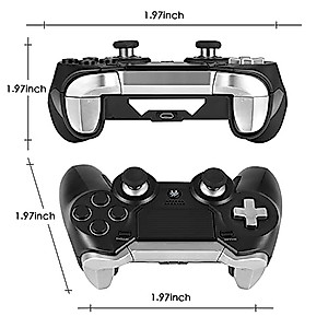 PS4 Elite Wireless Controller with Back Paddles,Dual Vibration Elite PS4 Modded Game Controller for Play Station 4 with Speaker and 3.5mm Audio Headphone Jack