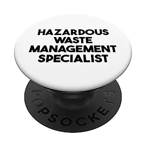 Hazardous Waste Management Specialist PopSockets Swappable PopGrip