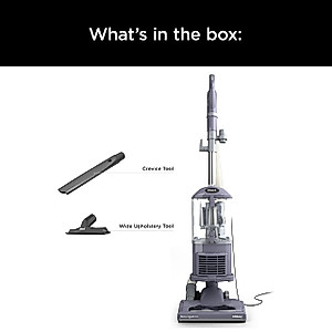 Shark NV352 Navigator Lift Away Upright Vacuum with Wide Upholstery and Crevice Tools, Lavender