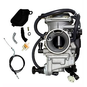 Carburetor & Throttle Cable Replace for Honda Foreman 450 TRX 450 TRX450ES TRX450FE TRX450FM TRX450S TRX 400 TRX 400FW ATV Carburetor Rancher TRX350 350 ES FE FM TE TM TRX 300 TRX 300 FW Carburetor