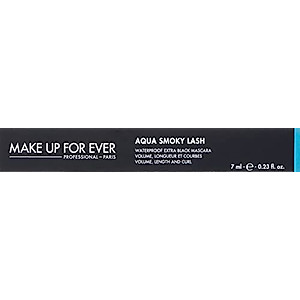 Make Up For Ever Aqua Smoky Lash Waterproof Extra Mascara, No. Black, 0.23 Ounce