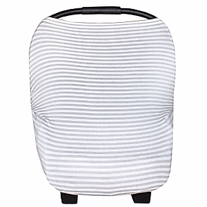 Copper Pearl Multi-Use Cover: Car Seat Covers, Nursing Cover, and Stroller Cover for Sun - Stretchy Fabric, All-Season Use, Stylish Designs, Easy Access for Moms - Everest