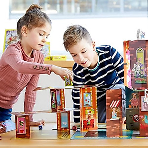 HABA Rhino Hero Super Battle - Exciting 3D Stacking Board Game for Kids & Adults, Fun Family Games, Stacking Card Games for Kids, Made in Germany