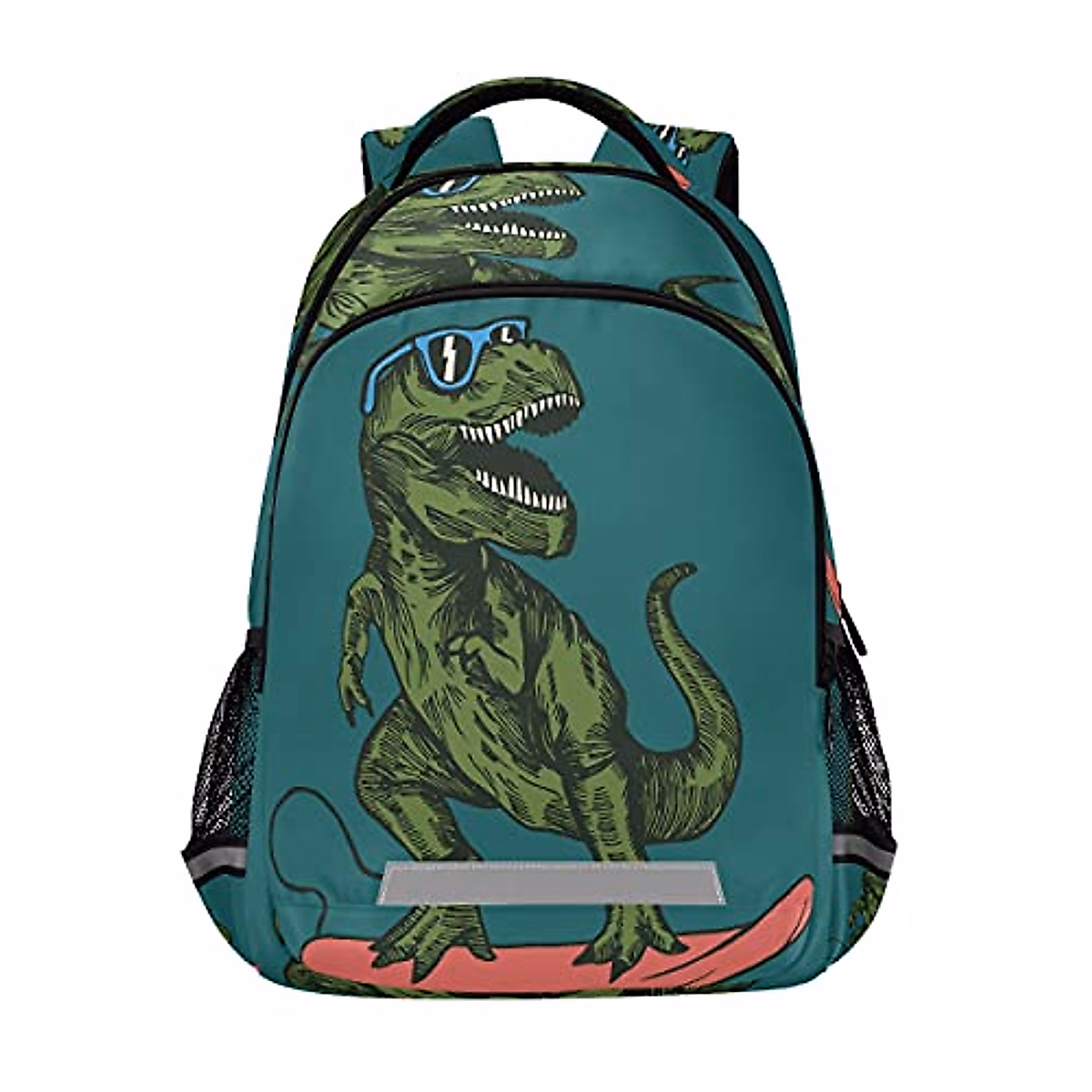 Backpack Bookbag School Bag Skateboard Dinosaur Travel Bag for Girls Boys Teen