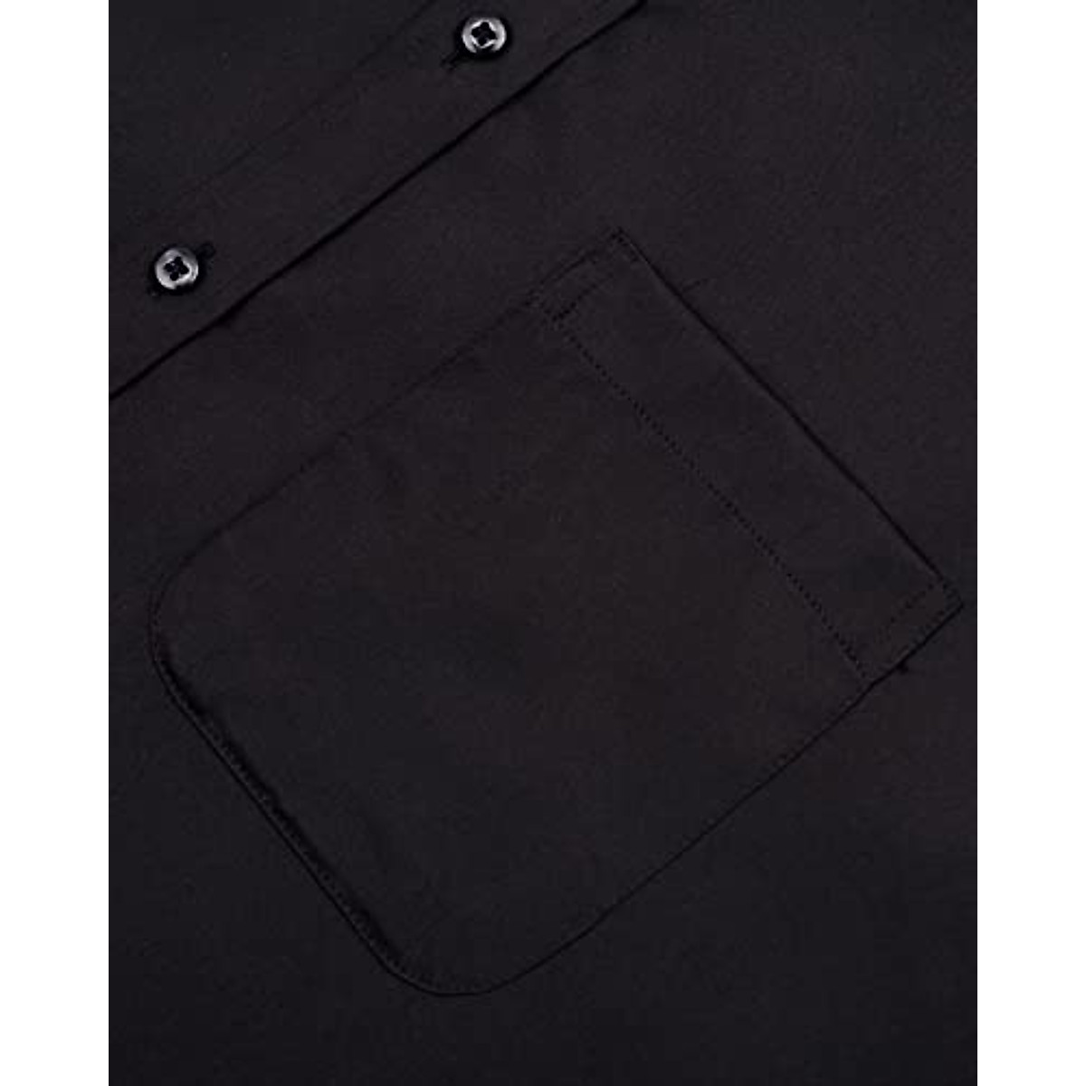 Alimens & Gentle Mens Short Sleeve Dress Shirts Regular Fit Solid Casual Button Down Shirts X-Large