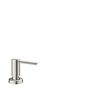 Talis Loop Steel Optic 2-Spray Semi-Pro Kitchen Faucet + Soap Dispenser + Base Plate
