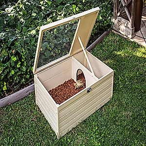 ECOFLEX Sonoran Tortoise and Turtle House Habitat in Maple